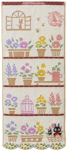 Face Towel Ghibli Kiki's Delivery Service Jiji 34 Ã— 80cm Favorite Flower