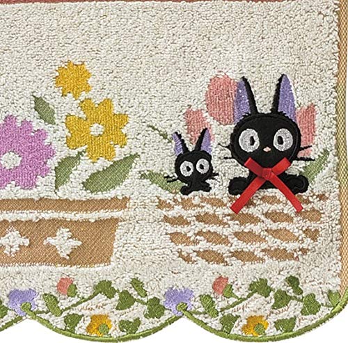 Face Towel Ghibli Kiki's Delivery Service Jiji 34 Ã— 80cm Favorite Flower