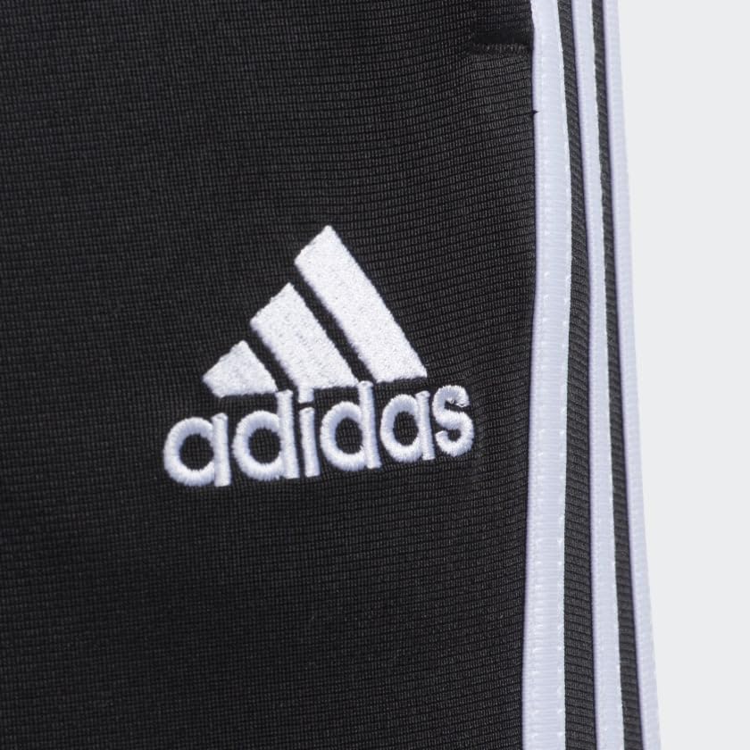 adidas boys Active Sports Athletic Tricot Jogger Track Pants, Iconic Black, Small US