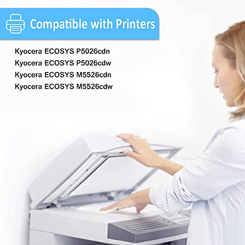 Compatible Toner Cartridge TK5242 TK-5242 Black 4000 Pages for Kyocera ECOSYS P5026cdn P5026cdw M5526cdn M5526cdw Laser Printers