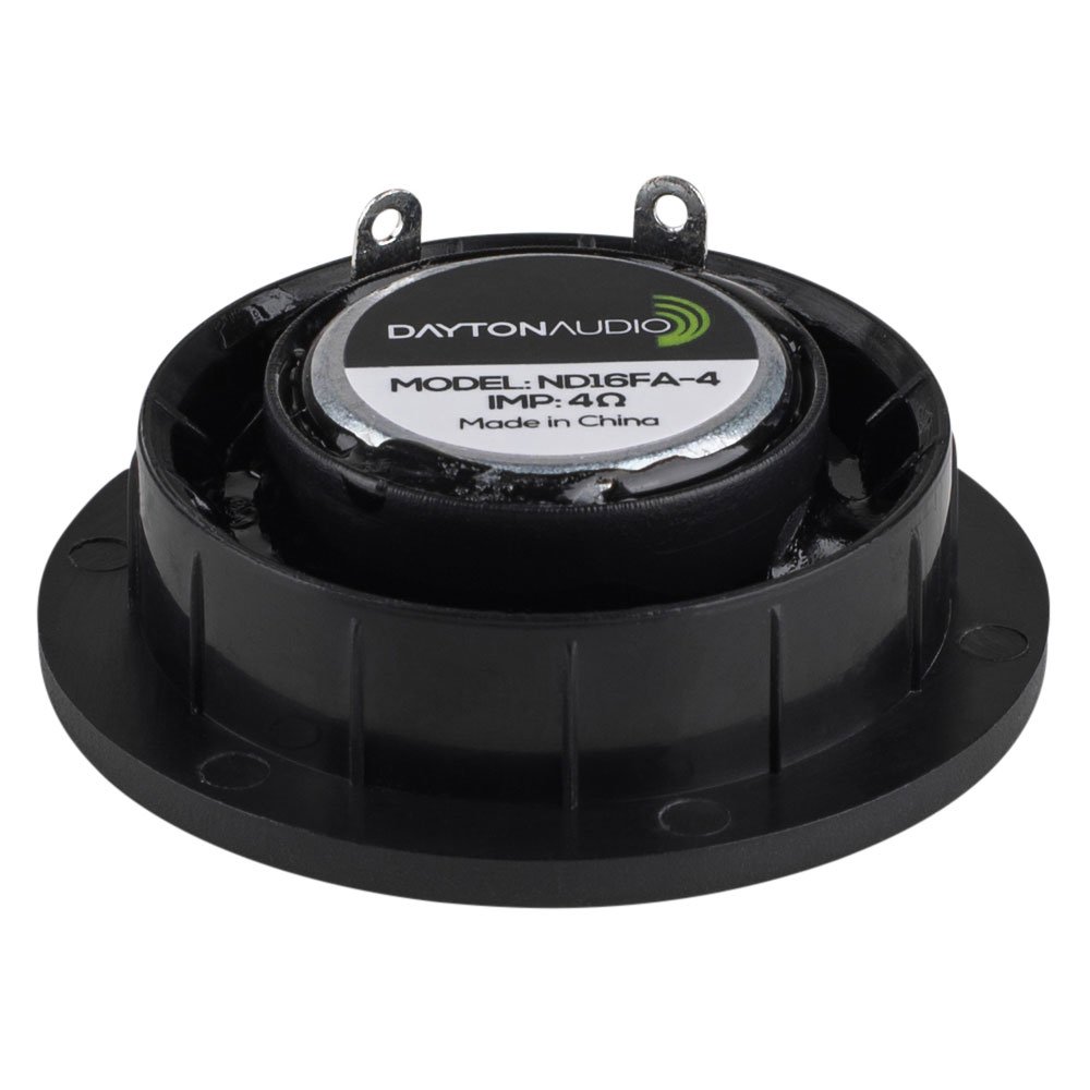 Dayton Audio ND16FA-4 5/8" Soft Dome Neodymium Tweeter 4 Ohm