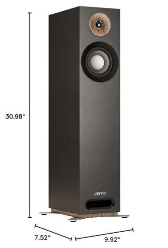 Jamo S 805 Floorstanding Speaker Pair (Black)