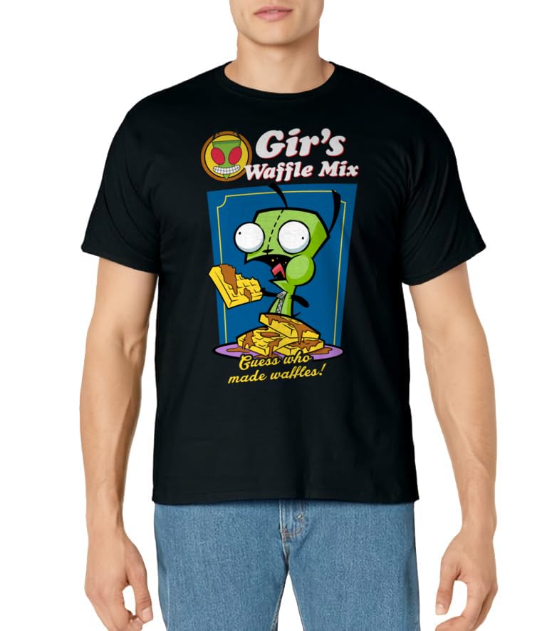 Invader Zim: Gir's Waffle Mix Graphic T-Shirt T-Shirt