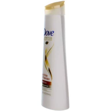 Dove Nutritive Solutions Anti Frizz Shampoo for Frizzy, Tangled Hair Oil Therapy with Nutri-Oils Moisturizing Shampoo Formula Smooths Hair 12 oz
