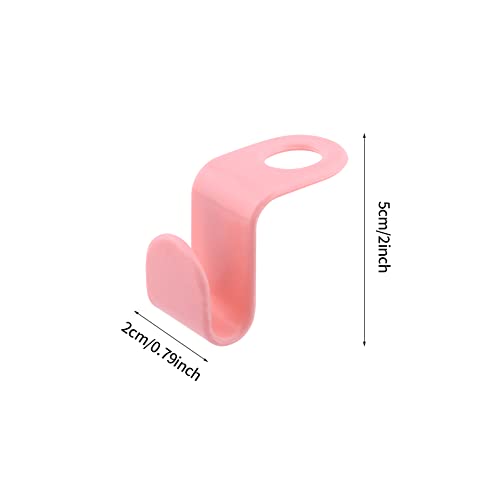 120pcs 4 Color Hanger Hook, Clothes Hanger Connector Hooks, Cascading Hangers, Space Saving for Velvet Closet,Organizer Savers Saver