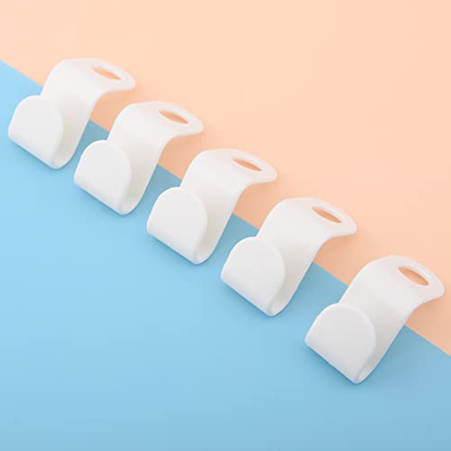 120pcs 4 Color Hanger Hook, Clothes Hanger Connector Hooks, Cascading Hangers, Space Saving for Velvet Closet,Organizer Savers Saver
