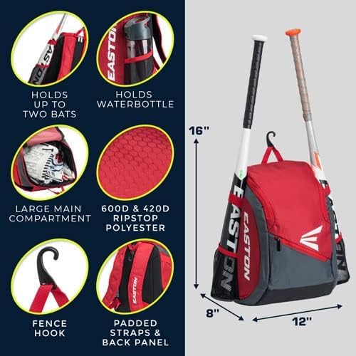 Easton | GAME READY Backpack Equipment Bag | Youth | Red