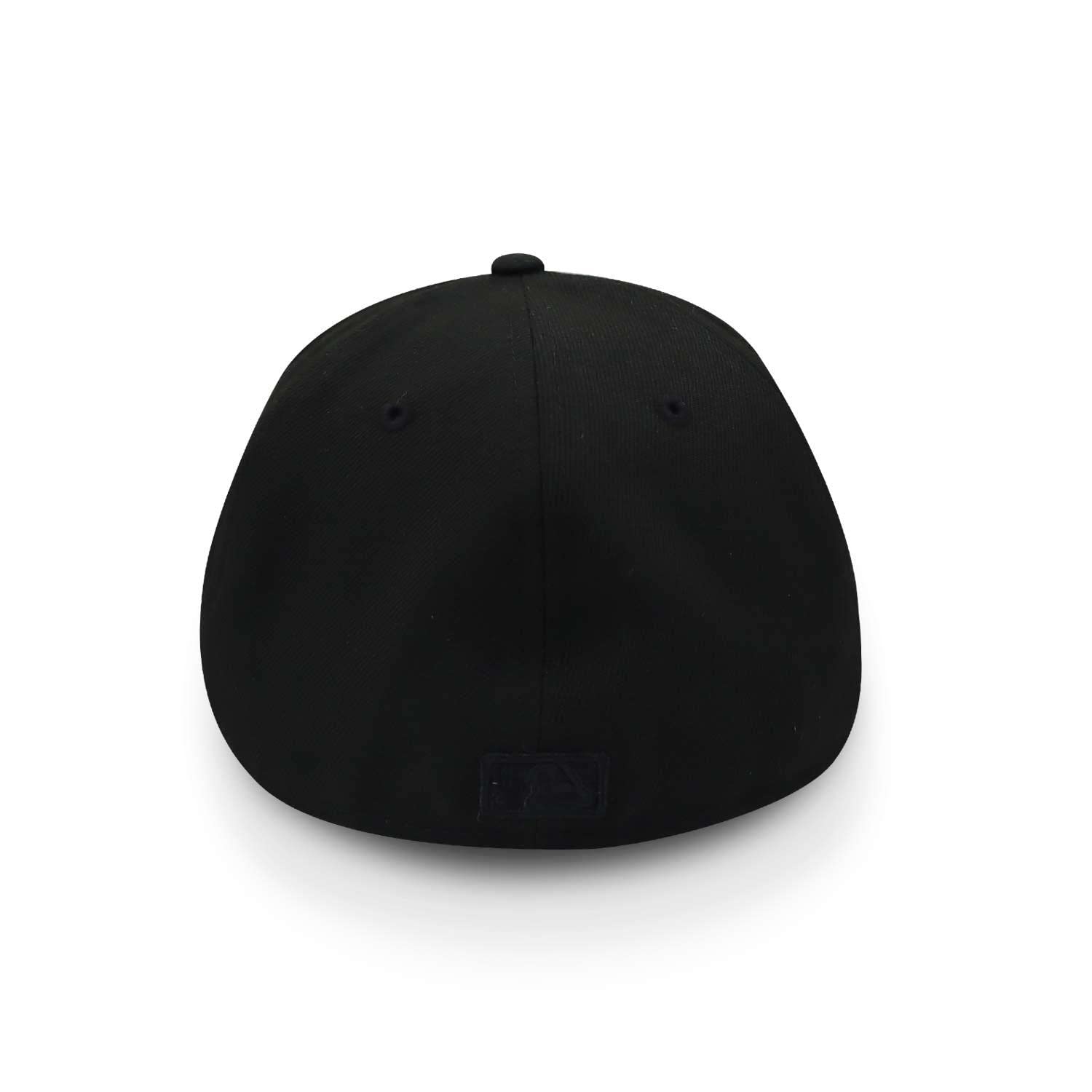 New Era 59Fifty Hat MLB Basic Anaheim Angels Black Fitted Baseball Cap (7 1/4)