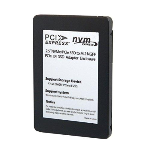 chenyang SFF-8639 U.2 to NVMe M.2 M-Key NGFF PCIe SSD for Case Enclosure Converter Adapter PCIe M2