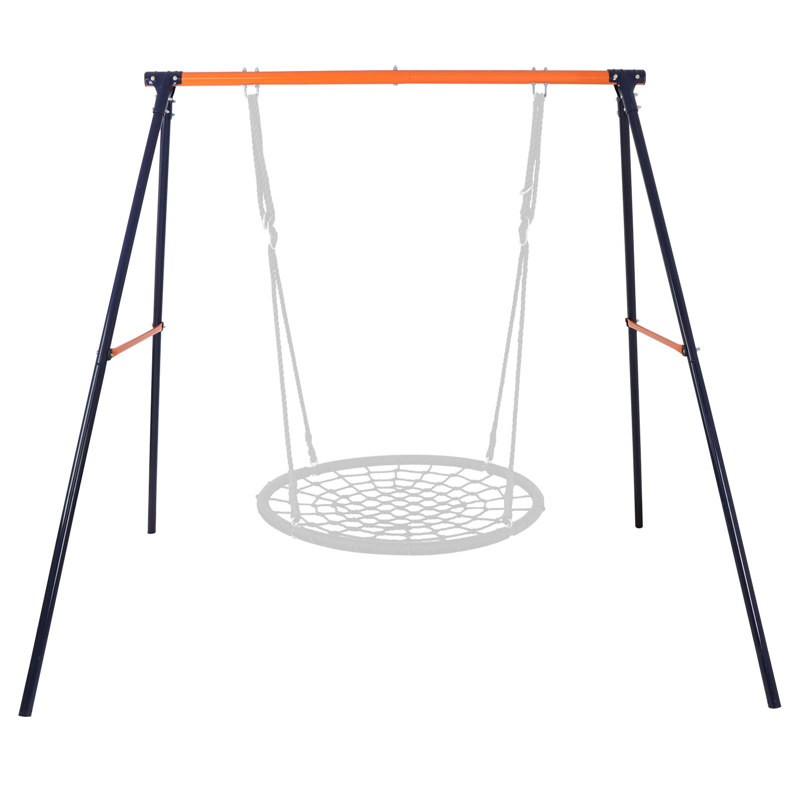 ZENY Swing Stand Frame, Heavy Duty A Frame Swing Set for Kids Adults, Weight Capacity 440lbs, Hammock Chair Stand