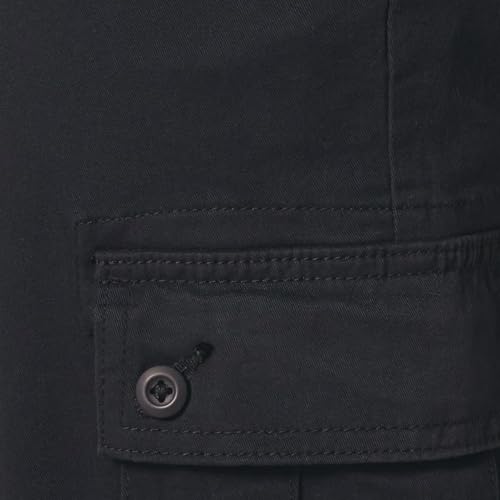 Amazon Essentials Men's Slim-Fit Stretch Cargo Pant (Available in Big & Tall), Black, 34W x 30L