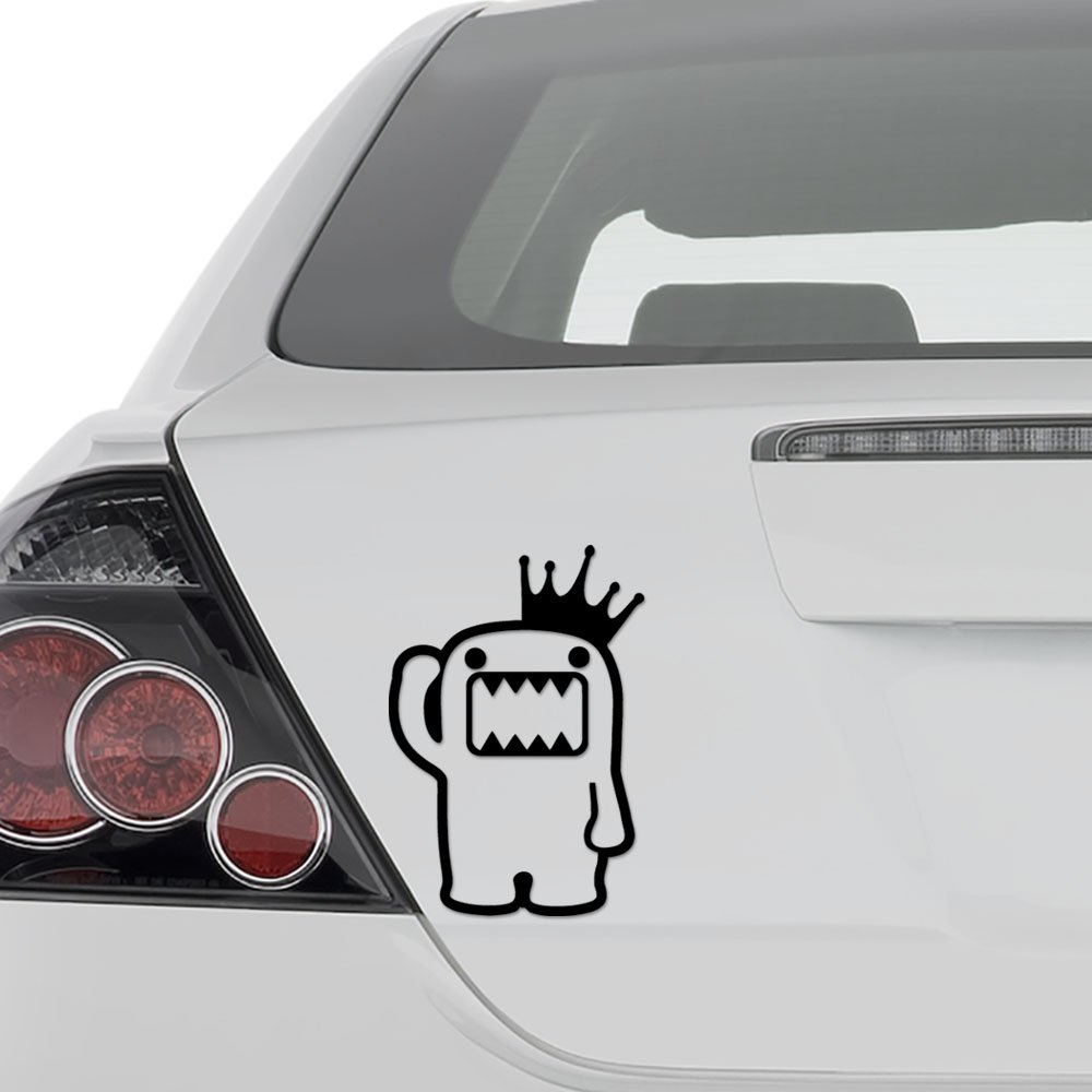 JDM King Domo Kun Monster Japanese Racing for Car Truck Motorcycle Windows Bumper Laptop Home Wall Decor Vinyl Sticker Decal - Size [15 in/38 cm] Tall Color- Gloss White