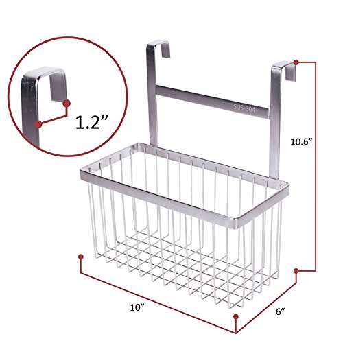 LUANT Bathroom Over the Door Shower Caddy for Shampoo, Conditioner, Soap