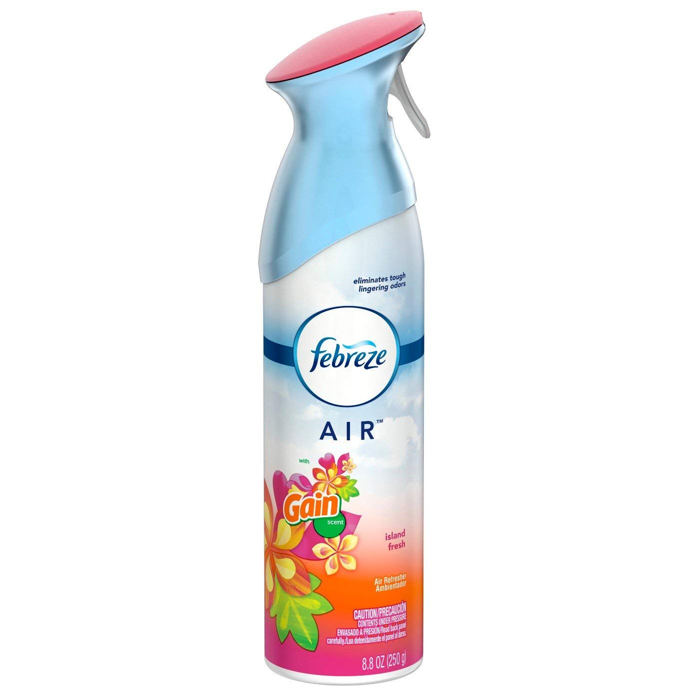 Febreze Air Freshener Spray - Gain Island Fresh - Net Wt. 8.8 OZ (250 g) Per Bottle - Pack of 2 Bottles