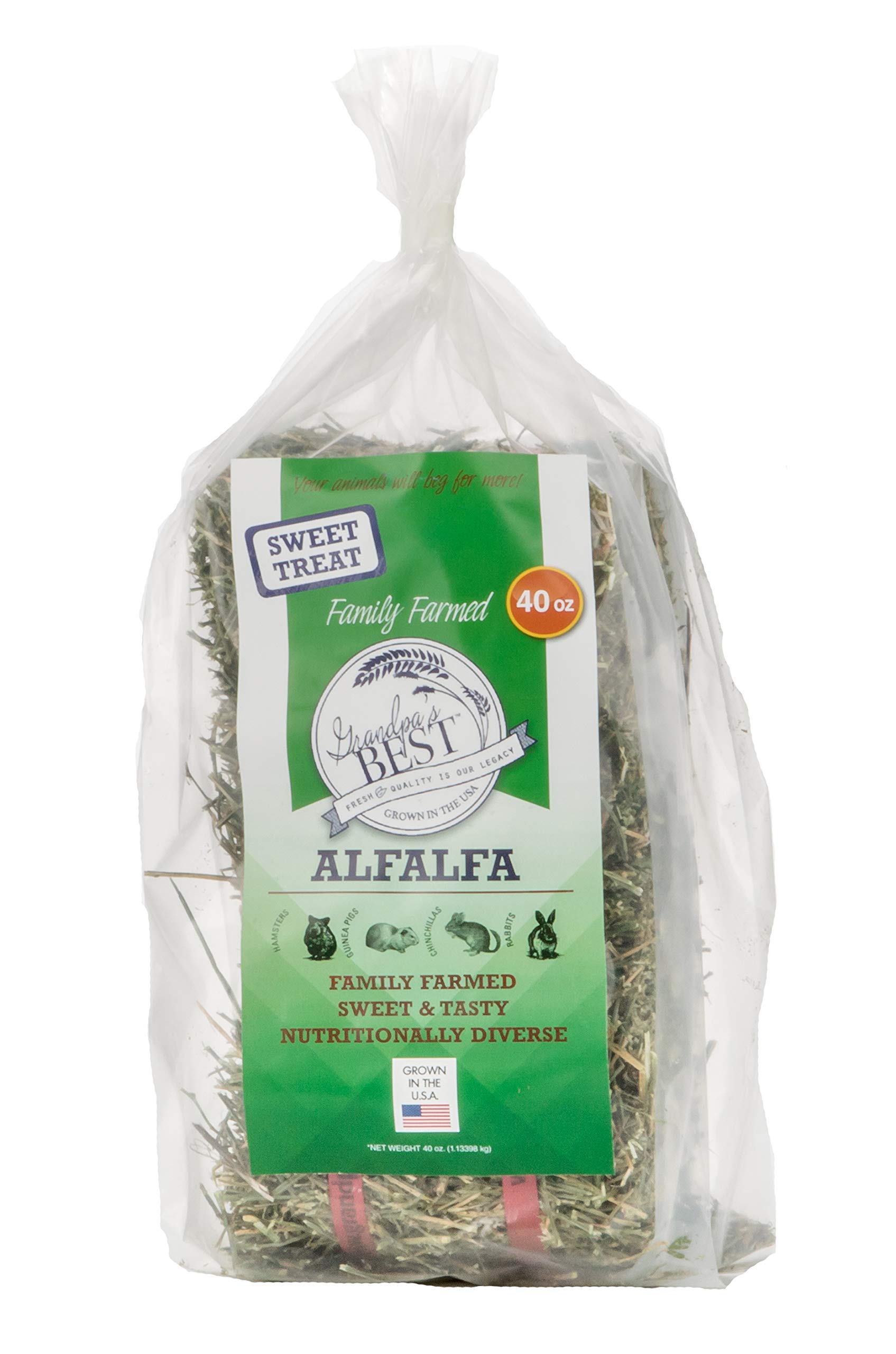 Grandpa's Best Alfalfa Hay, 40 oz