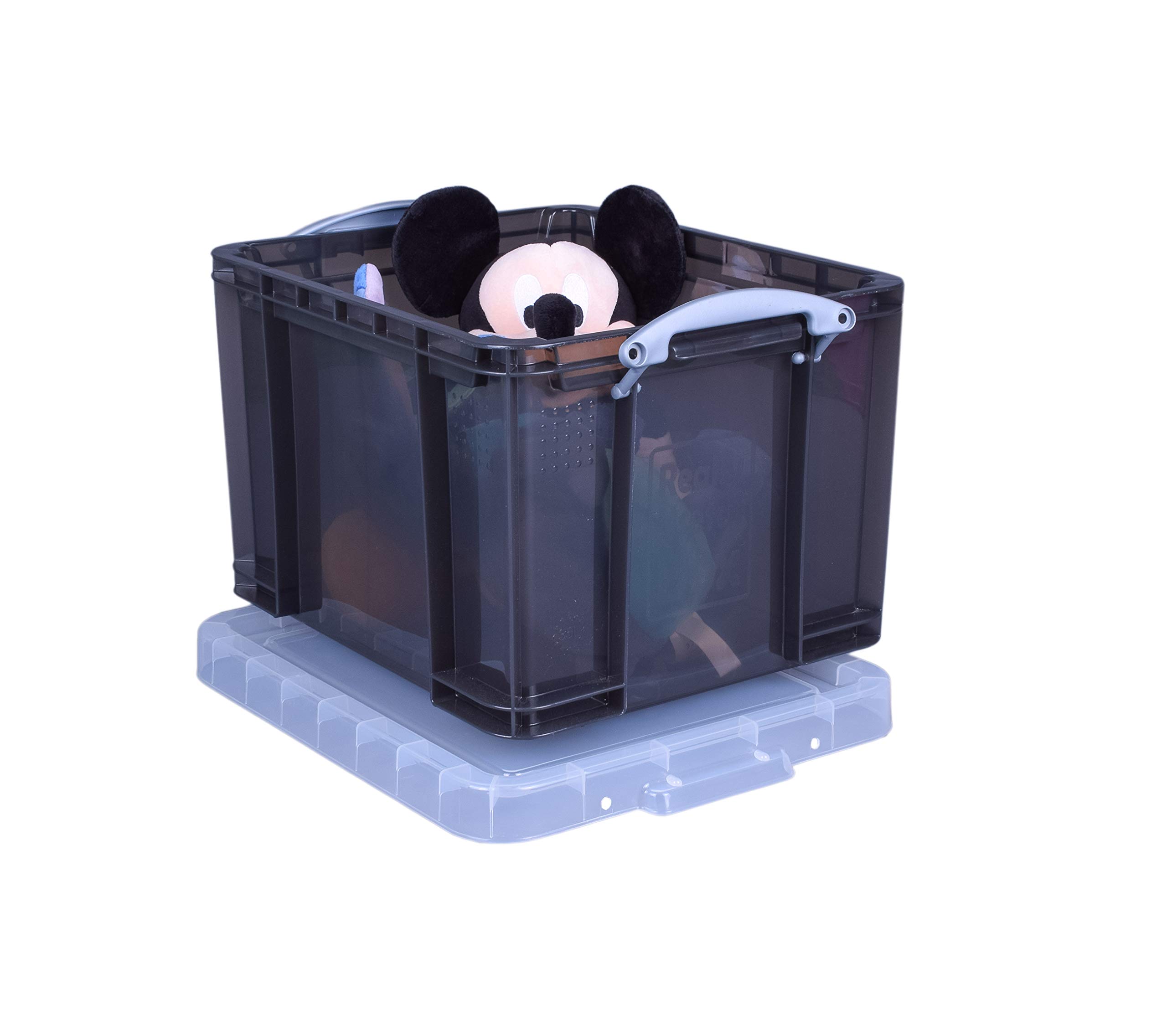 Really Useful Box 35 Litre Transparent Smoke
