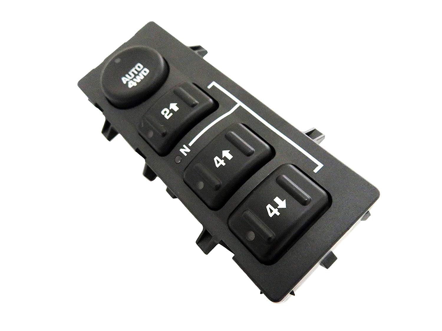 4WD Wheel Drive Switch 4x4 Transfer Case Button for Chevy Silverado, GMC Sierra Yukon, Chevrolet Suburban, Avalanche, Tahoe Replaces 15136039 15164520 19259313