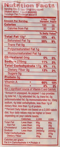 Gold Medal Products Co 24Ct Coconut Oil Kit 2838 Popcorn (10.6oz of kernels; pre-measured for 8oz kettles)