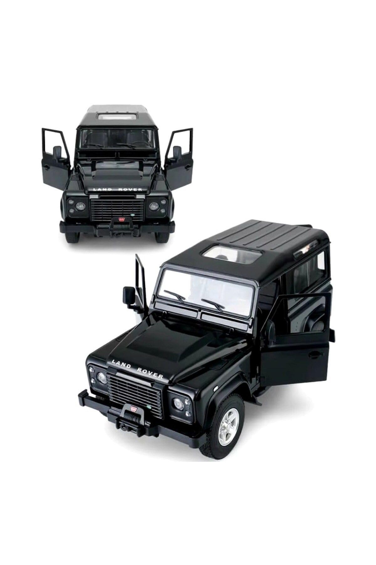 RASTAR Radio Remote Control 1/14 Scale Land Rover Denfender Licensed RC Model Car (Black)
