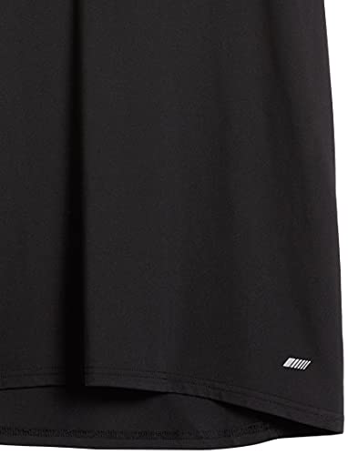 Amazon Essentials Men's Tech Stretch Sleeveless Hoodie, Black, Small