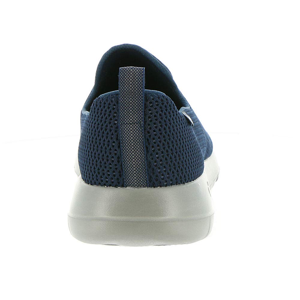 Skechers Men's Go Max-Athletic Air Mesh Slip on Walking Shoe Sneaker, Navy/Gray, 8.5