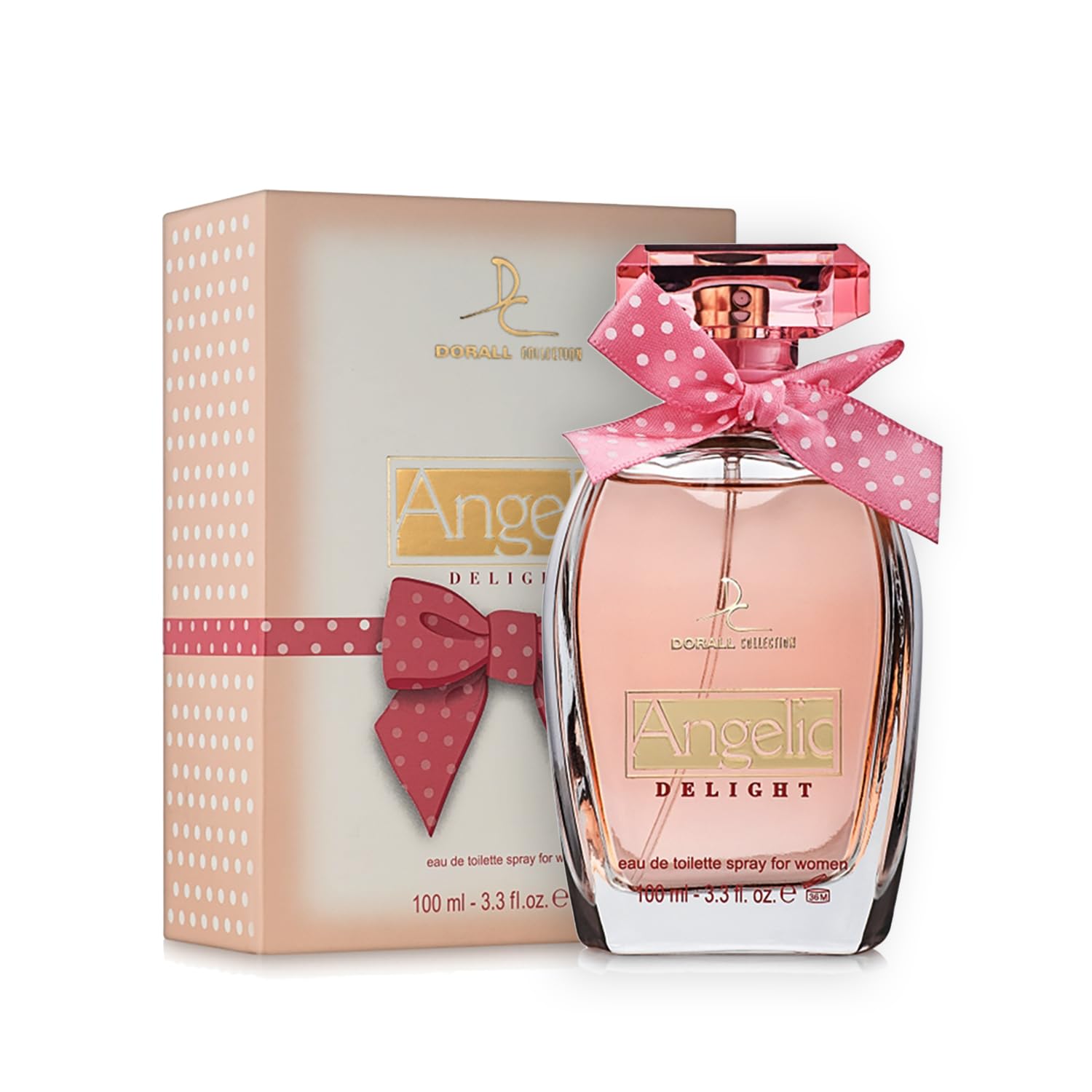 ANGELIC DELIGHT BY DORALL COLLECTION PERFUME FOR WOMEN 3.3 OZ / 100 ML EAU DE TOILETTE SPRAY