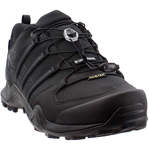 adidas mens Terrex Swift R2 Gore-tex Hiking Black/Black/Black 12