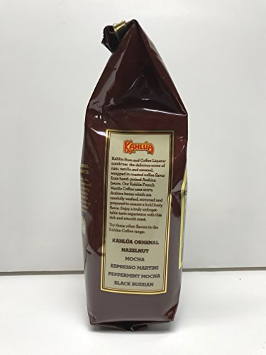 KAHLÃƒšA Kahlua French Vanilla Ground Coffee (2 bags/12 oz), brown
