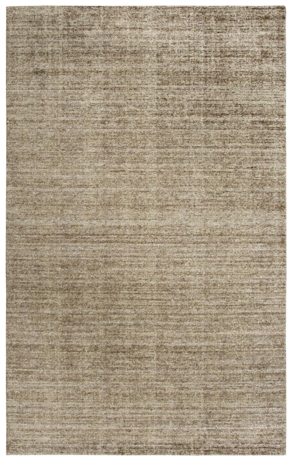 Rizzy Home | GH723A | Grand Haven Collection | Wool / Viscose Area Rug | 8' x 10' | Lt. Brown/Gray/Rust/Blue Solid