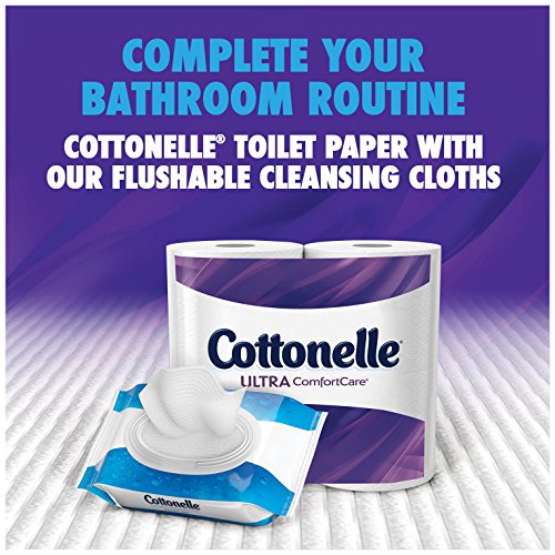 Cottonelle Ultra Comfort Care Toilet Paper, Bath Tissue, 6 Mega Toilet Paper Rolls