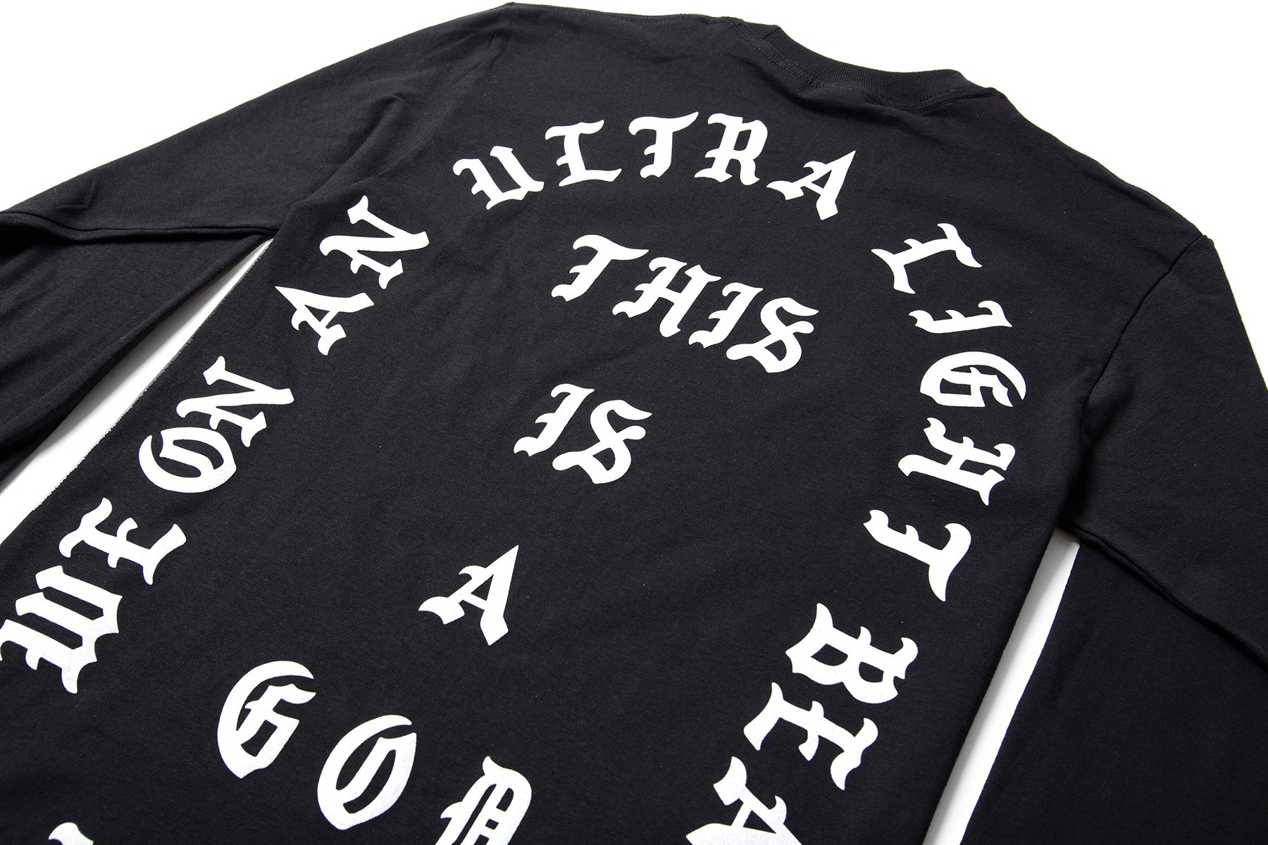The Life of Pablo Tour | I Feel Like Pablo Crew Neck Sweatshirt - Comfortable Pullover, Soft Cotton Blend, Made in USA (US, Alpha, X-Large, Regular, Regular, Black)