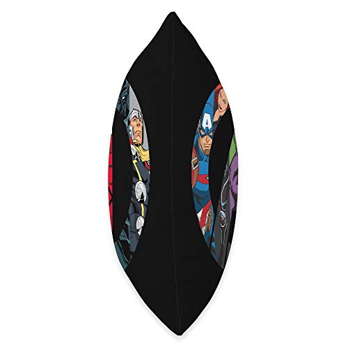 Marvel Avengers A Logo Super Heroes Assemble Throw Pillow, 18x18, Multicolor
