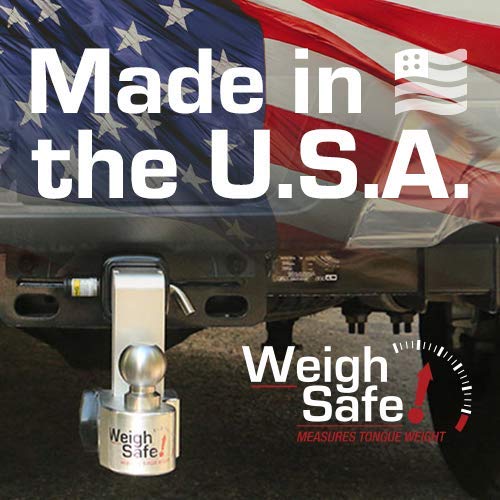 Weigh Safe WS10-2-SET Aluminum Adjustable 10" Drop, Stainless Steel Balls for 2" Receiver 12,500 GTW