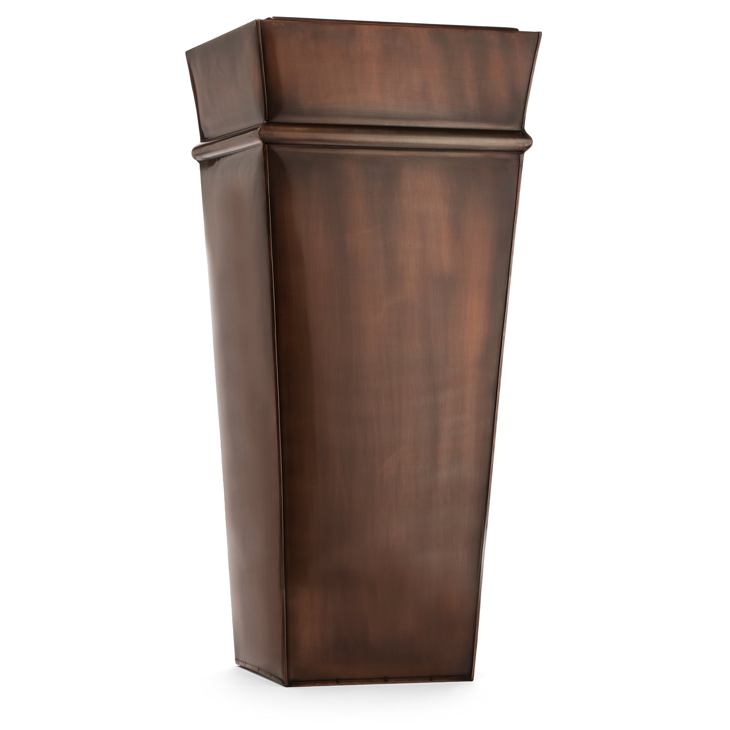 H Potter Tall Planter Large Copper Flower Pot Outdoor Indoor Patio