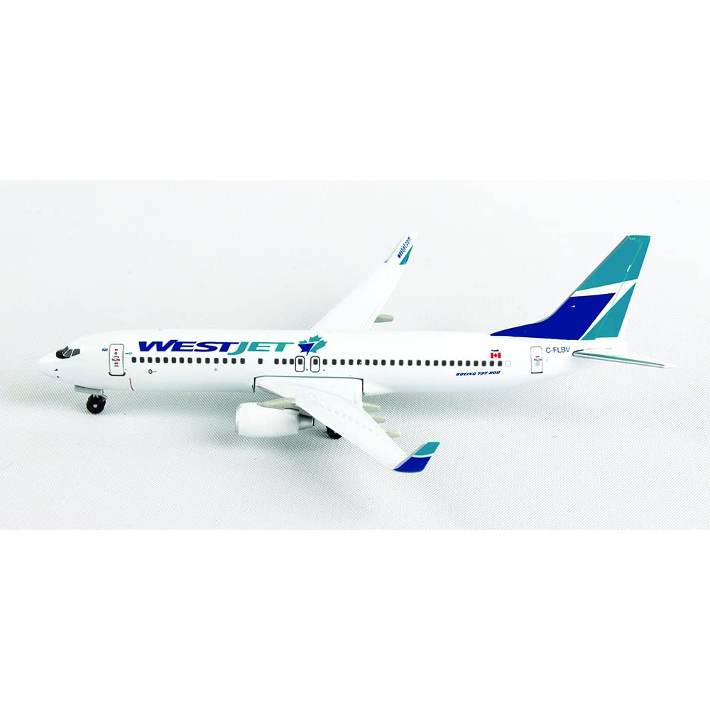 Daron Postage Stamp WESTJET 737-800 1/300 PS5815-1