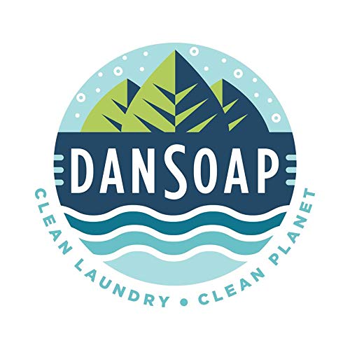 DanSoap Powdered Laundry Soap | Natural, Plastic Free | Unscented (70 Washes)