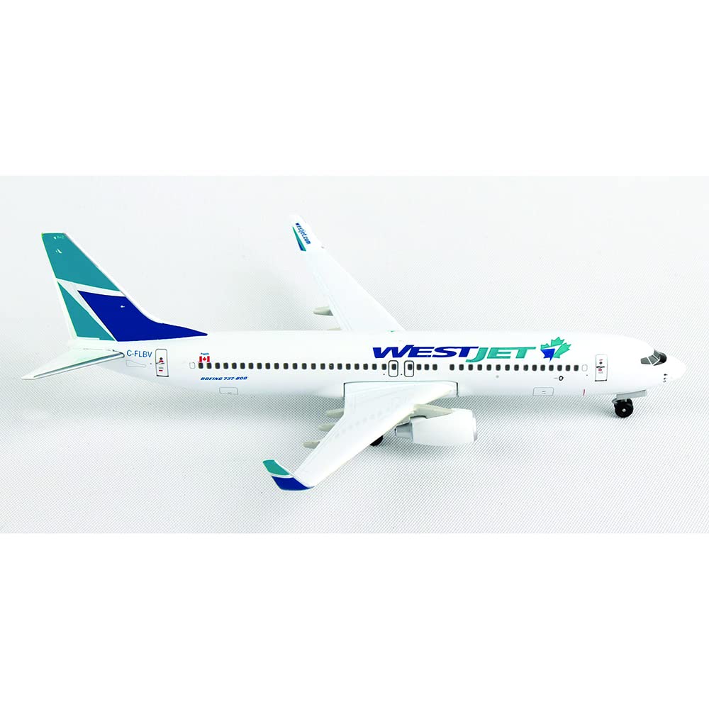 Daron Postage Stamp WESTJET 737-800 1/300 PS5815-1