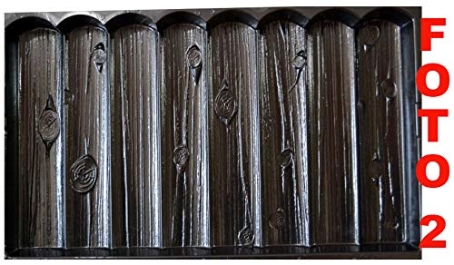 Concrete Molds DIY Sold 1 Piece Edge Stone Mold Log Edging Border Mold ABS Plastic Plaster Concrete Cement BR12