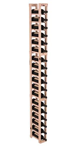 Wine Racks America InstaCellar Wine Rack - Durable and Expandable Wine Storage System, Knotty Alder Unstained - Holds 18 Bottles