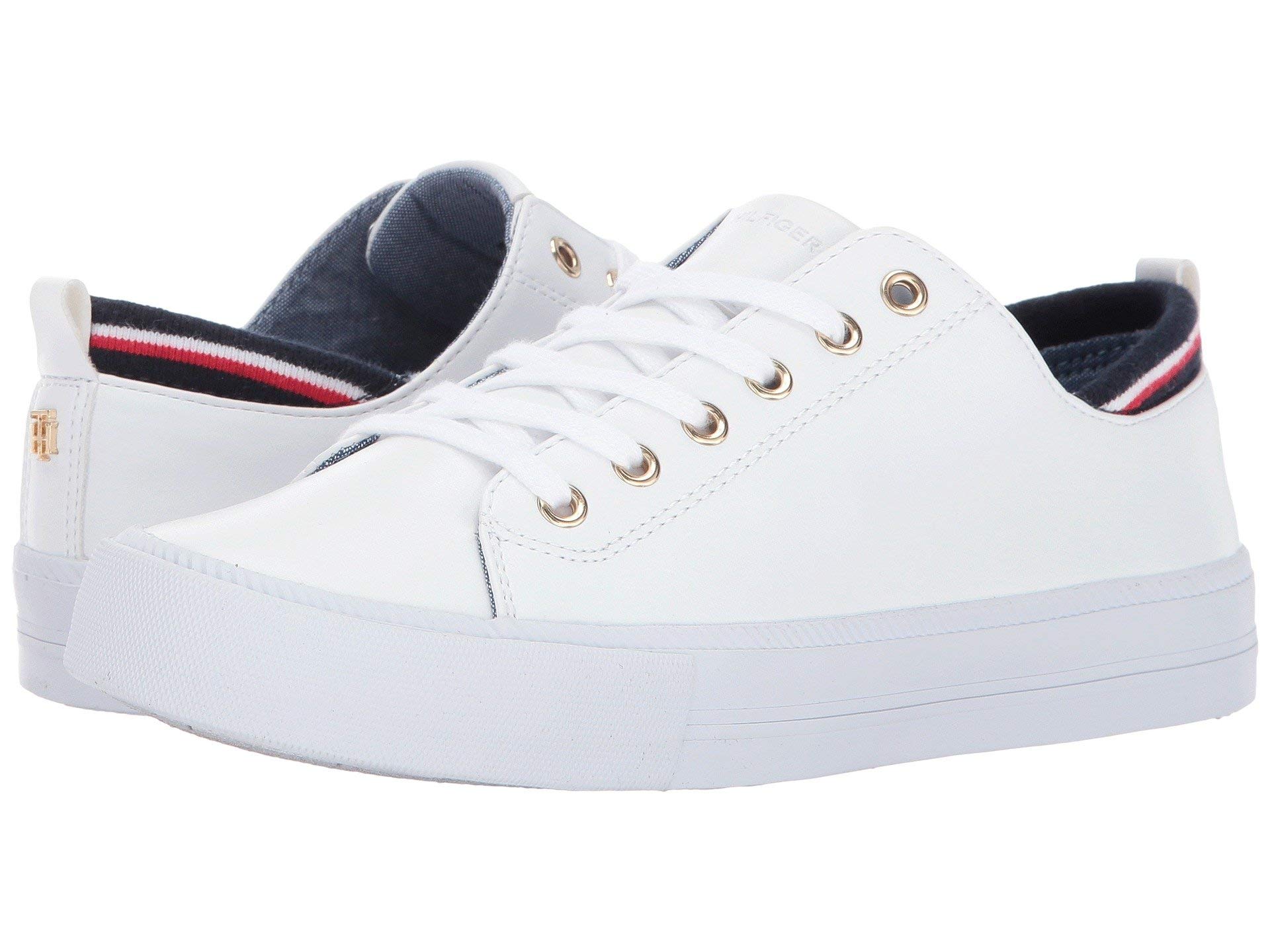 Tommy Hilfiger Women's Two Shoe, White, 11 Medium US