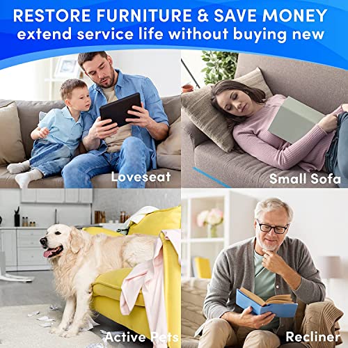 Couch Cushion Support for Sagging Seat, Under Couch Support Board, Saggy Sofa Cushion Support, Firmer ABS Board Cushion Support, Thicker Furniture Couch Slats Seat Saver, 17x66 inch