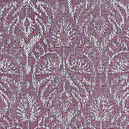 Couristan Marseille Cassis Indoor/Outdoor Area Rug, 2' x 3'7", Plum-Ivory