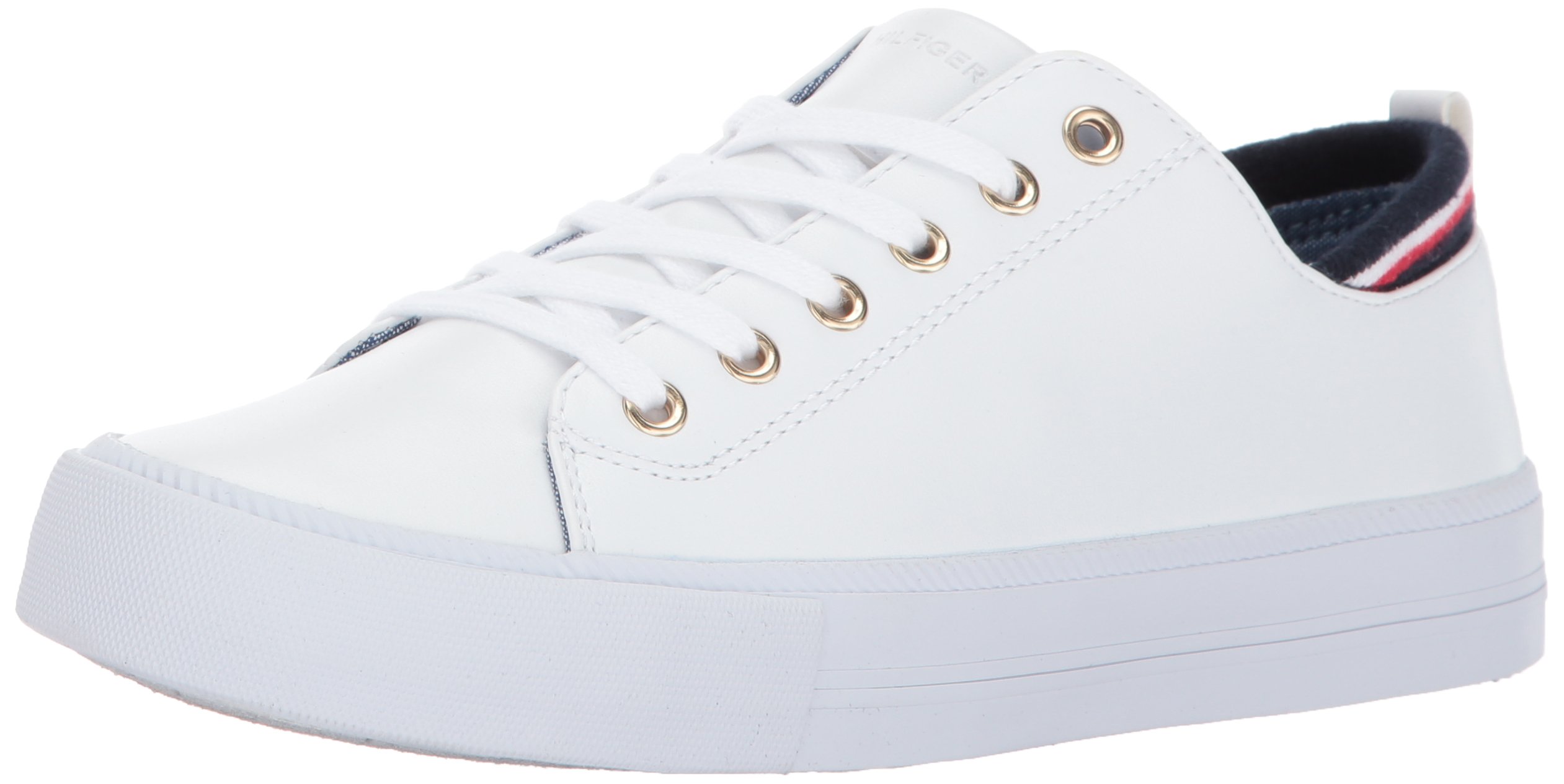 Tommy Hilfiger Women's Two Shoe, White, 11 Medium US