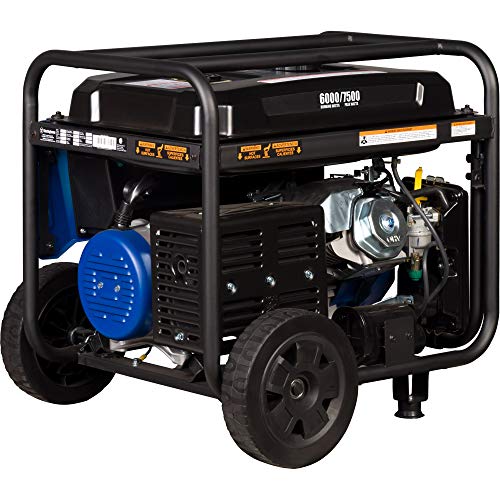 Westinghouse Outdoor Power Equipment 7500 Peak Watt Home Backup Portable Generator, Transfer Switch Ready 30A Outlet, Gas Powered