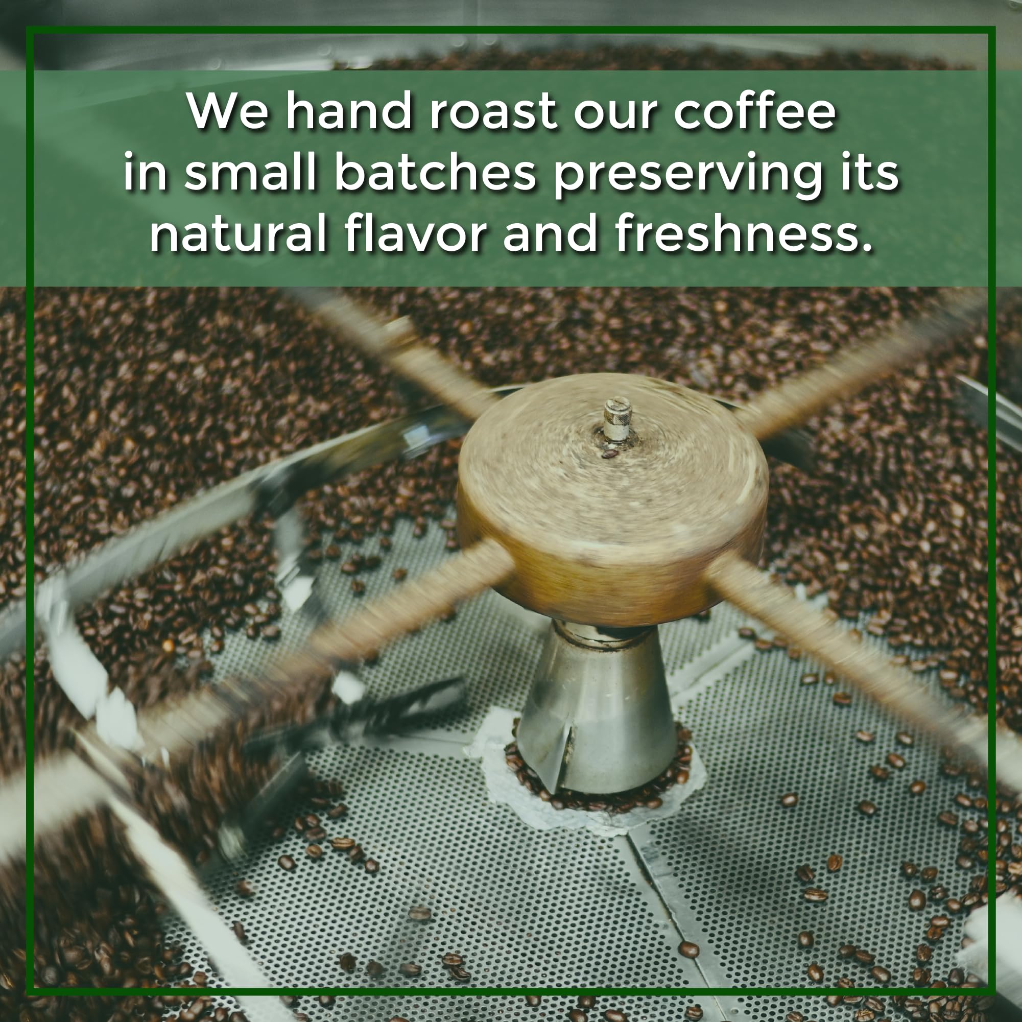 The Bean Organic Coffee Company Vanilla Bean, Medium Roast, Ground Coffee, 16-Ounce Bag,Café molido tostado organico