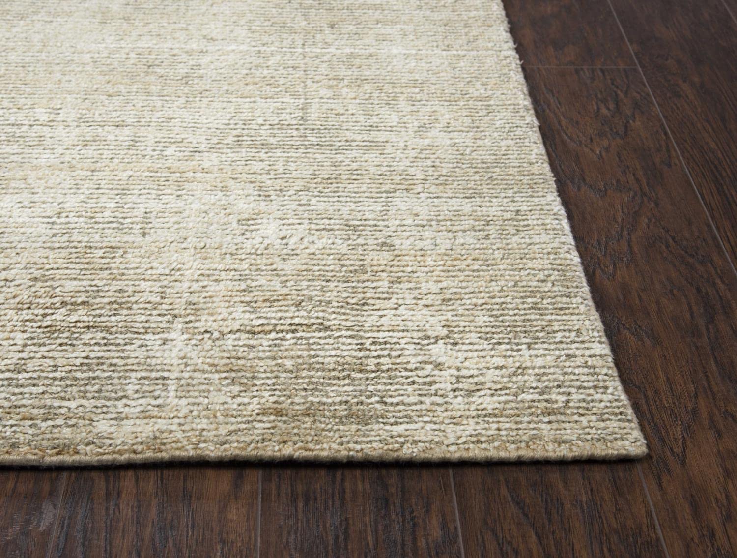 Rizzy Home | GH720A | Grand Haven Collection | Wool / Viscose Area Rug | 8' x 10' | Beige/Gray/Rust/Blue Solid