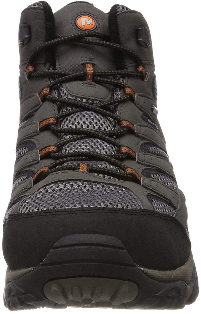 Merrell Men's Moab 2 MID GTX High Rise Hiking Boots, Black/Black, 10