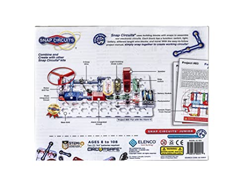 Snap Circuits Pro Electronics Exploration Kit SC-500 Jr. Electronics Exploration Kit SC-100 for Age 8+