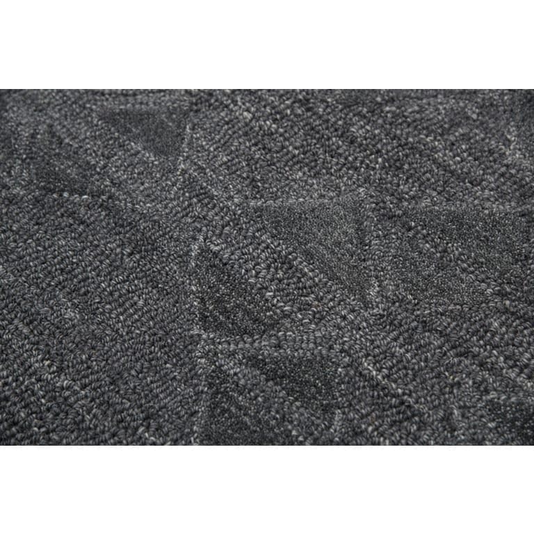 Rizzy Home | FA170B | Fifth Avenue Collection | Wool Area Rug | 8' x 10' | Dk. Grey/Gray/Rust/Blue Diamond