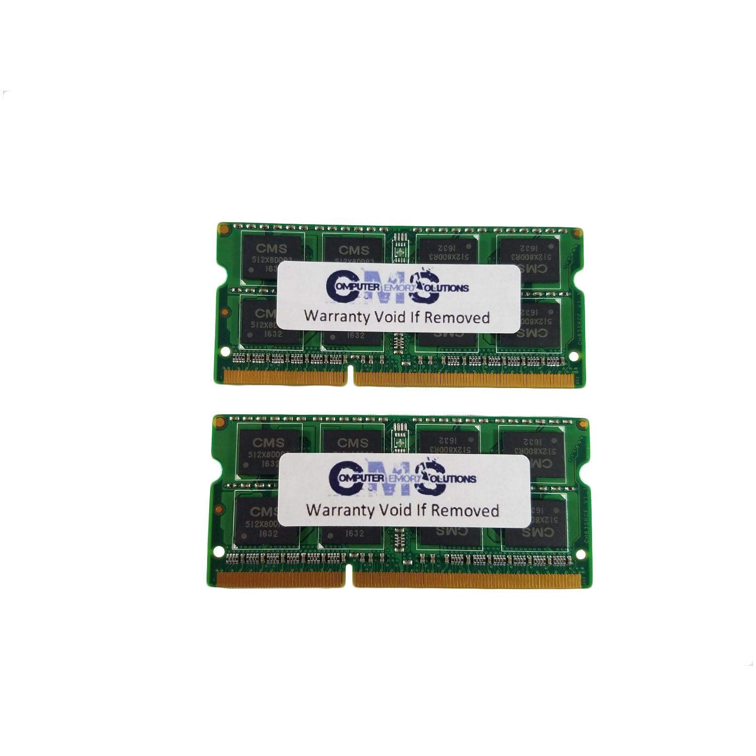 CMS 16GB (2X8GB) DDR3 12800 1600MHz Non ECC SODIMM Memory Ram Upgrade Compatible with Samsung® Series 9 Laptop Np900X4D-A01Us Np900X4D-A02Us - A7